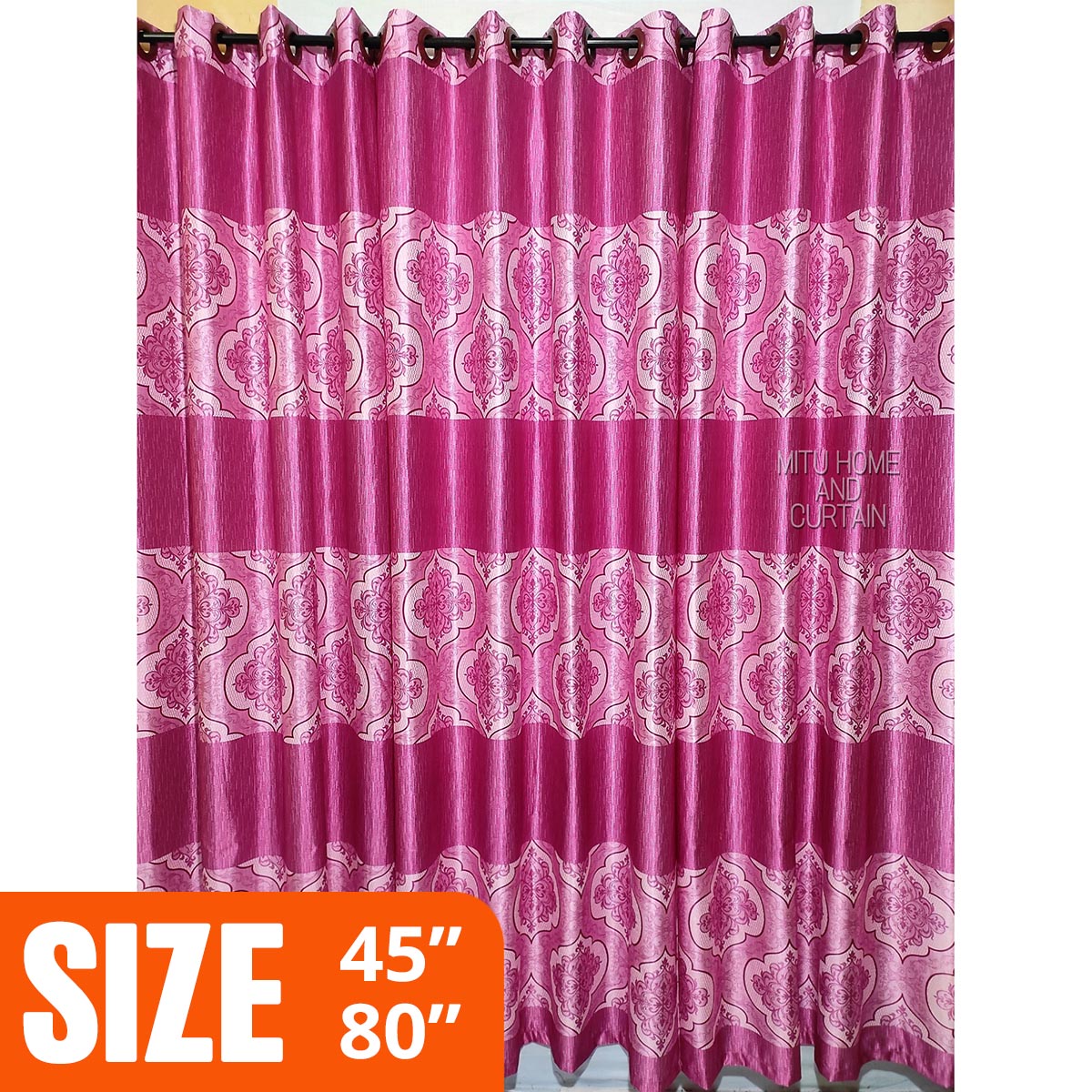 Curtain Porda Synthetic curtains Curtains for window Indian porda 45*80 ...