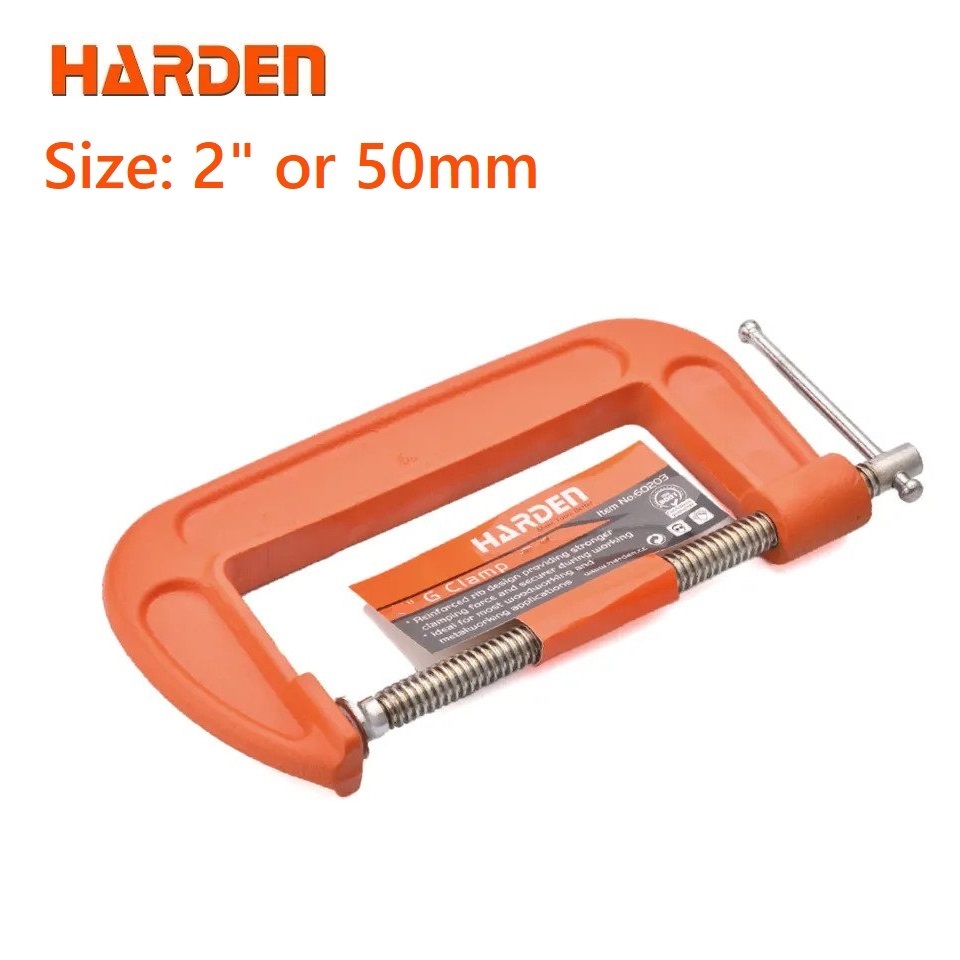 Harden G Clamp ( 2" / 3" / 4" / 6" / 8" / 10" ) Top quality Portable ...