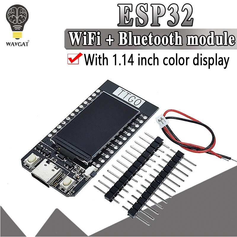 Ttgo T Display Esp32 Wifi E Bluetooth Module Development Board Para Ar