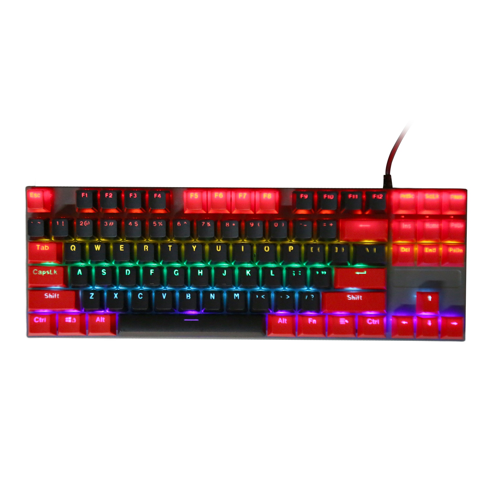 Mechanical Keyboard, Quick Response Computer Keyboard 87 Keys for PC ...