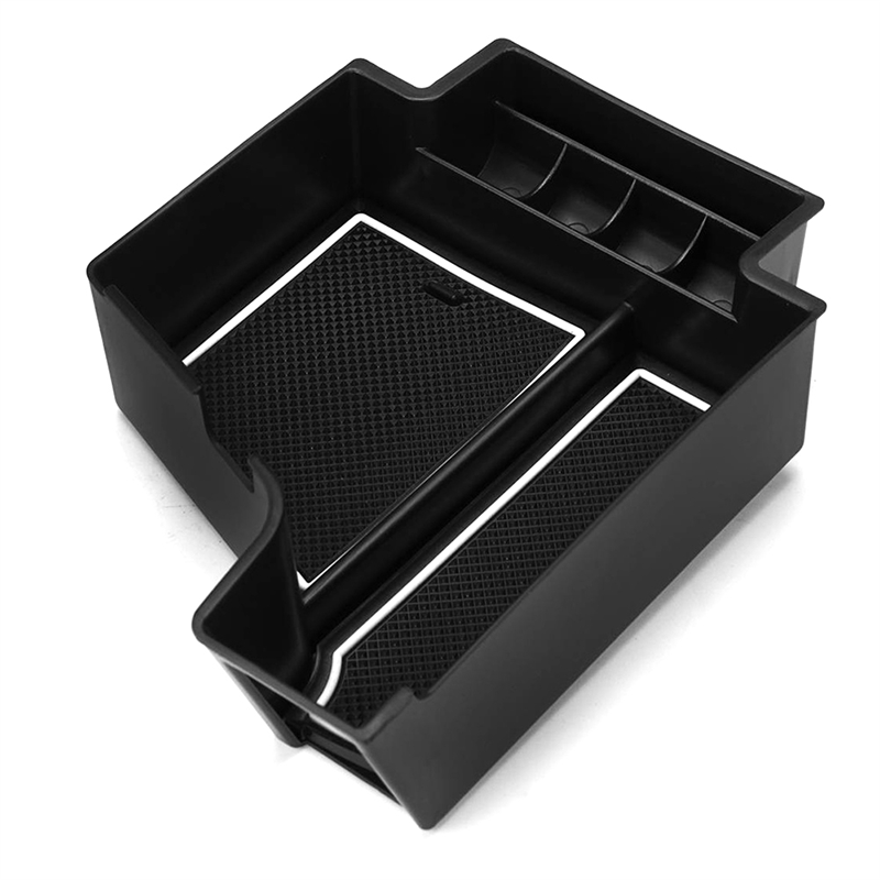 Car Insert Front Center Storage Box Storage Tidying Console Organizer ...