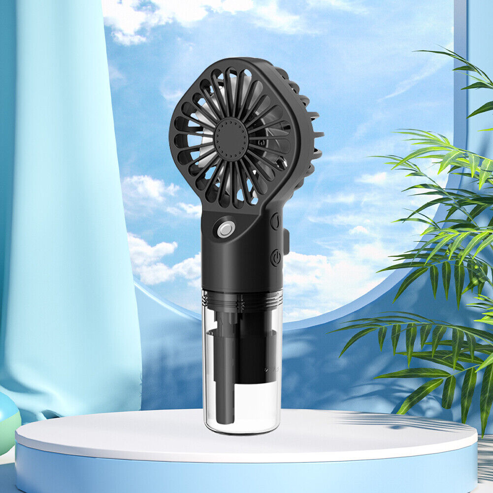 Portable Hand Held Water Spray USB Cooling Fan - Multi-color | Daraz.com.bd