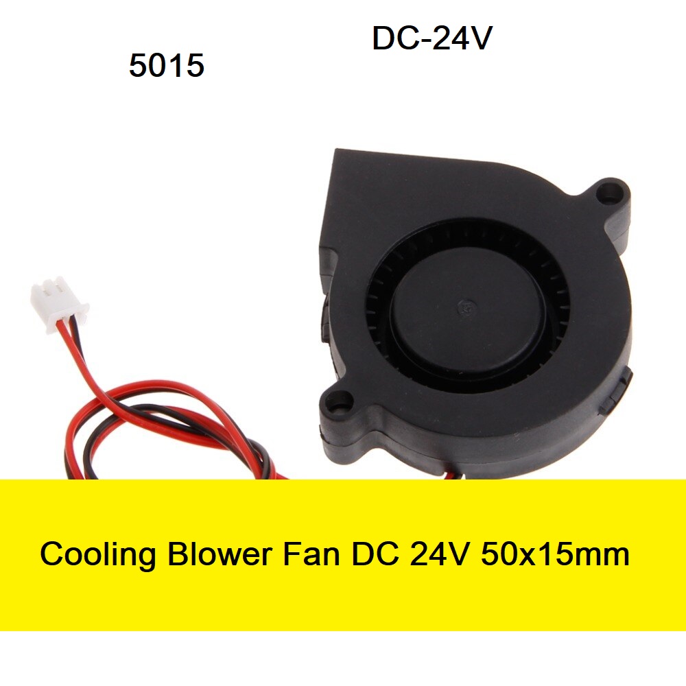BLOWER FAN 12V 5015 Cooling Blower Fan DC 12V 50x15mm Low Noise ...