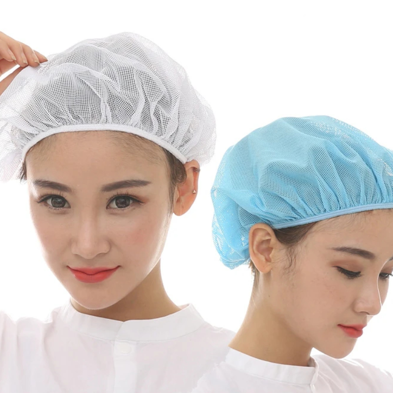 Shower Hat Reusable Bakery Hat Mesh Chef Hat Kitchen Restaurant Hotel ...