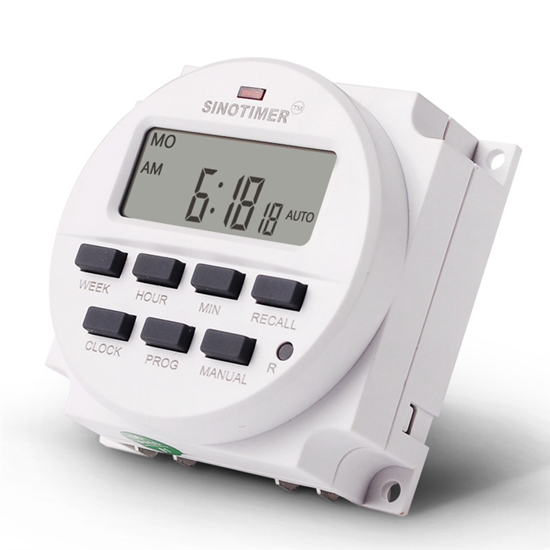 1 Piece Sinotimer Tm618N-2 Lcd Digital Programmable Timer Switch 220V ...