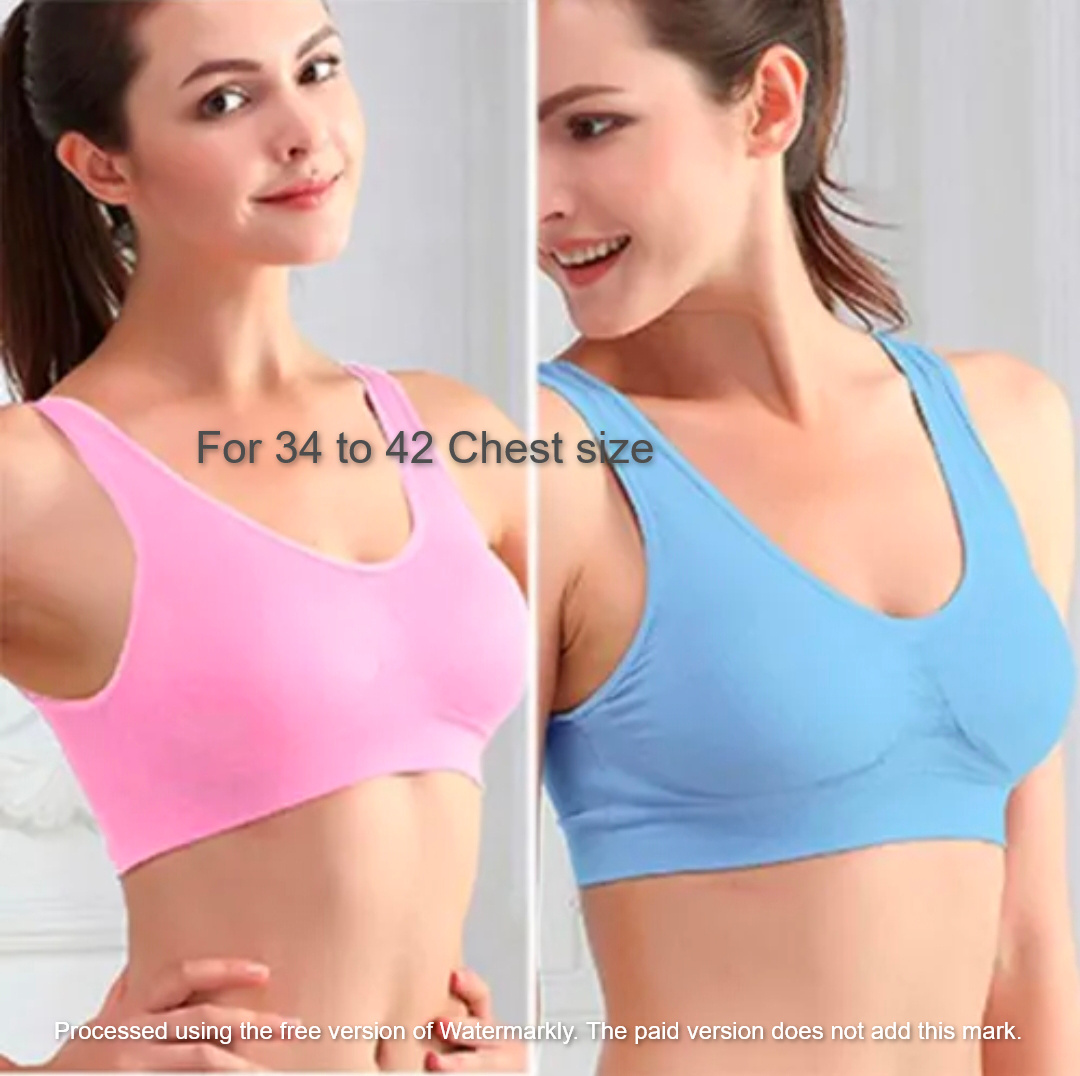 Imported Breathable Soft Stylish free size Bra for Women (one piece) | Daraz.com.bd