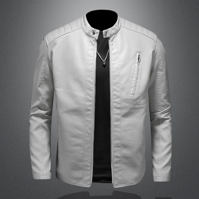 . Allover Print Trendy Winter Jacket for Men- Navy Blue - Jacket For ...