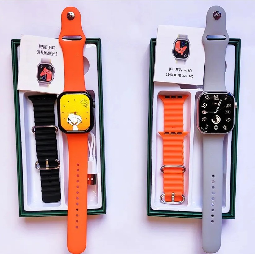 KW19 Max Smart Watch – BT Calling, 2.5D Display, iPhone 17 / 17 Pro ...