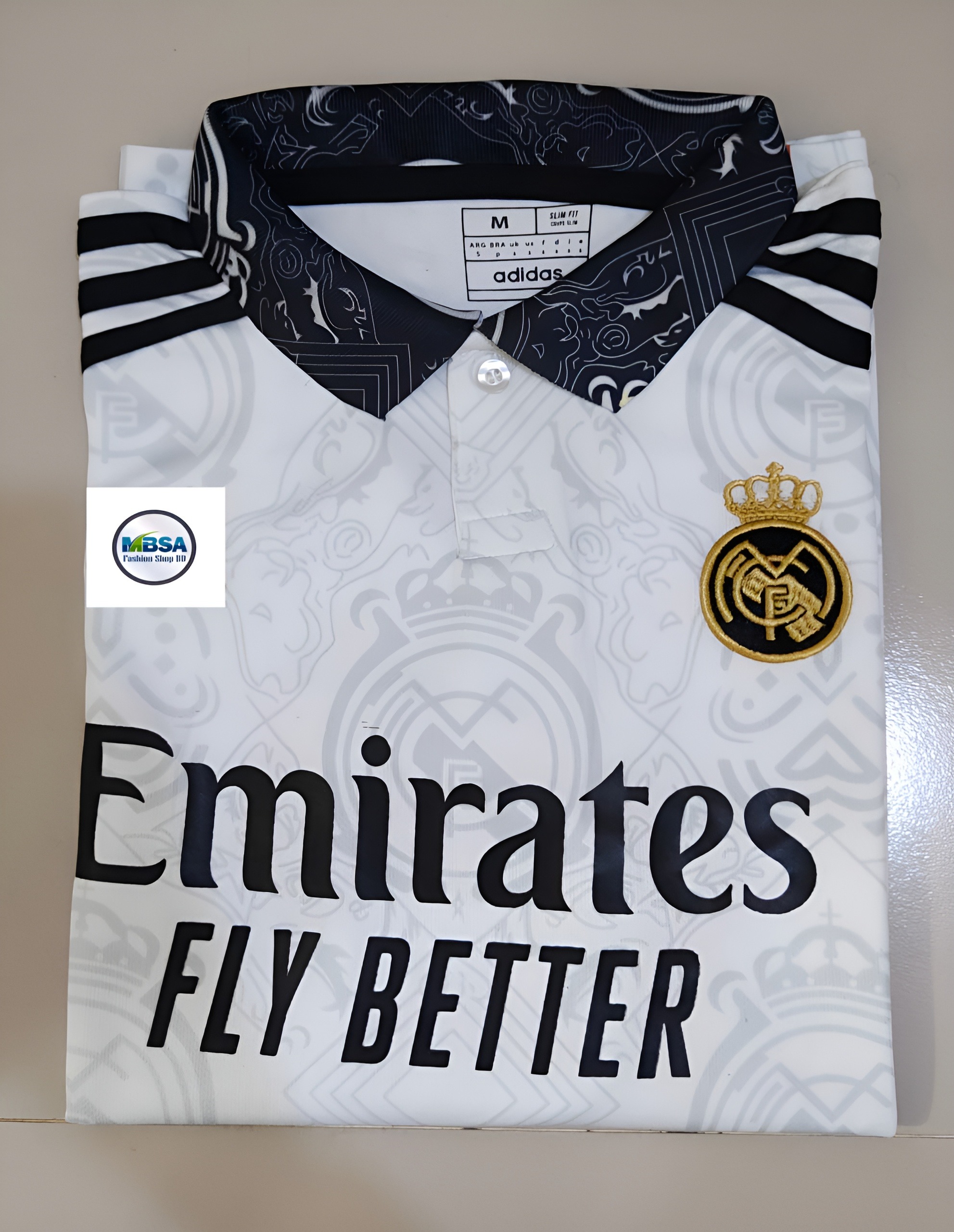 Real Madrid Champion Team Full Sleeve 2023-24 Football Jersey ...