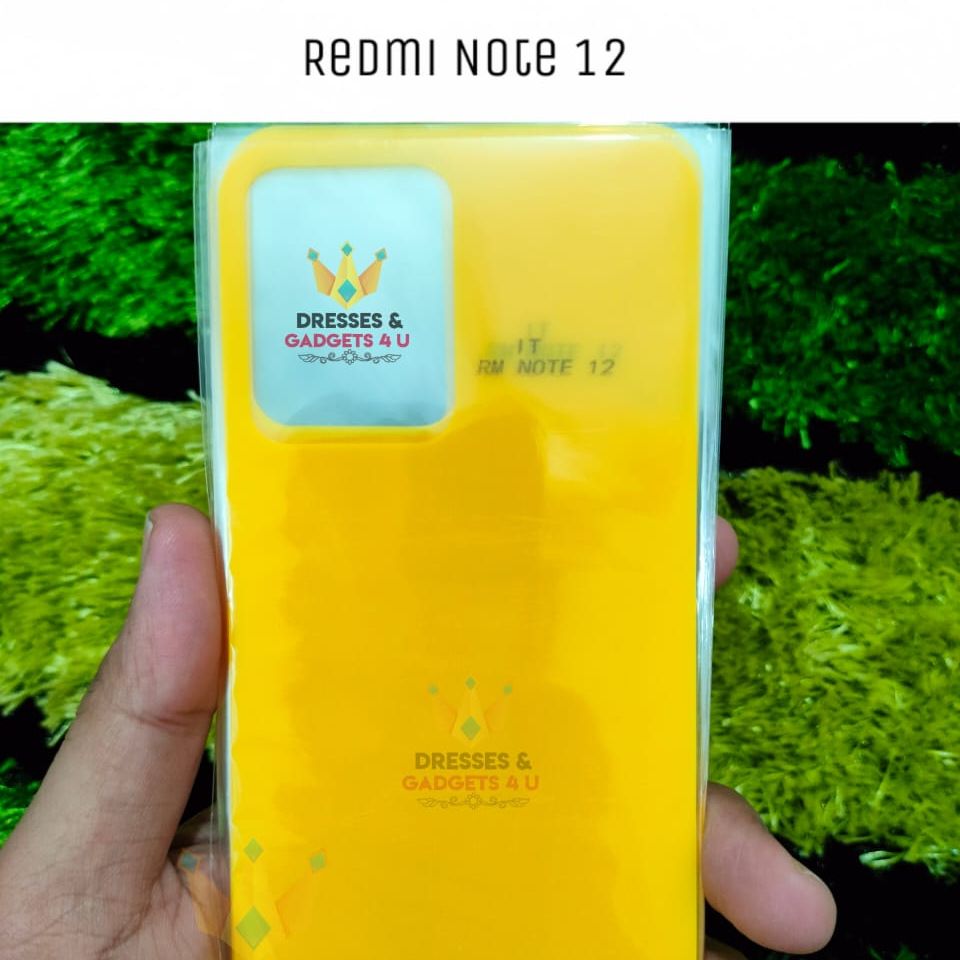 Redmi Note 12 5G Back Poly Sticker Transparent StockPorf Jell Poly ...