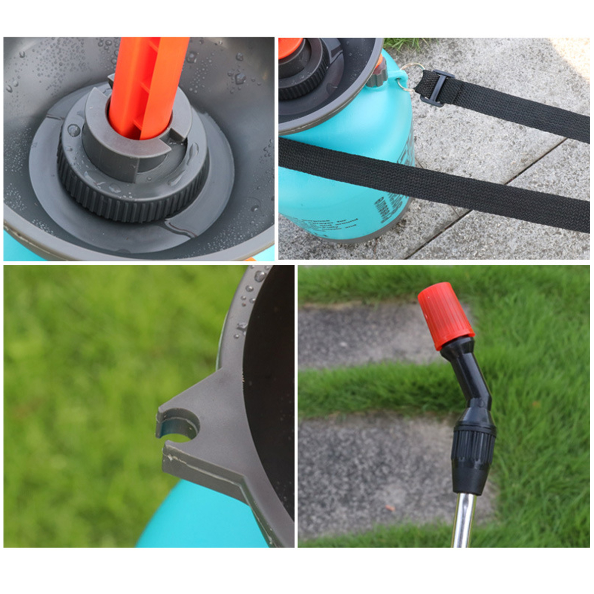 5L/8L Portable Pressure Tools DIY Garden Spray Bottl Shoulder Sprayer ...