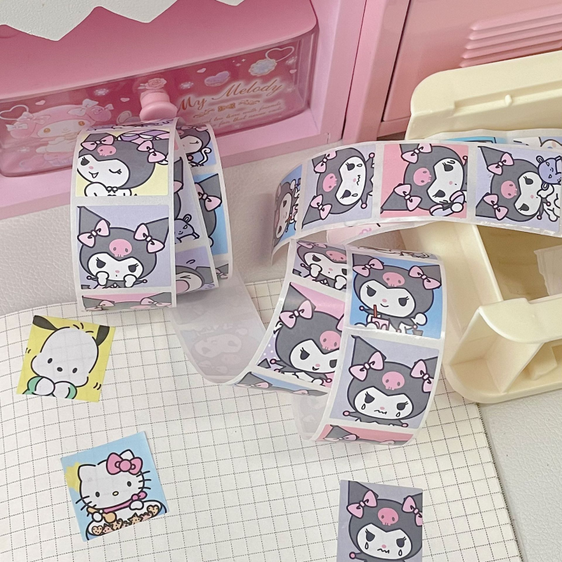 New Cute Kuromi animated stickers stickers Decorating handmade ...