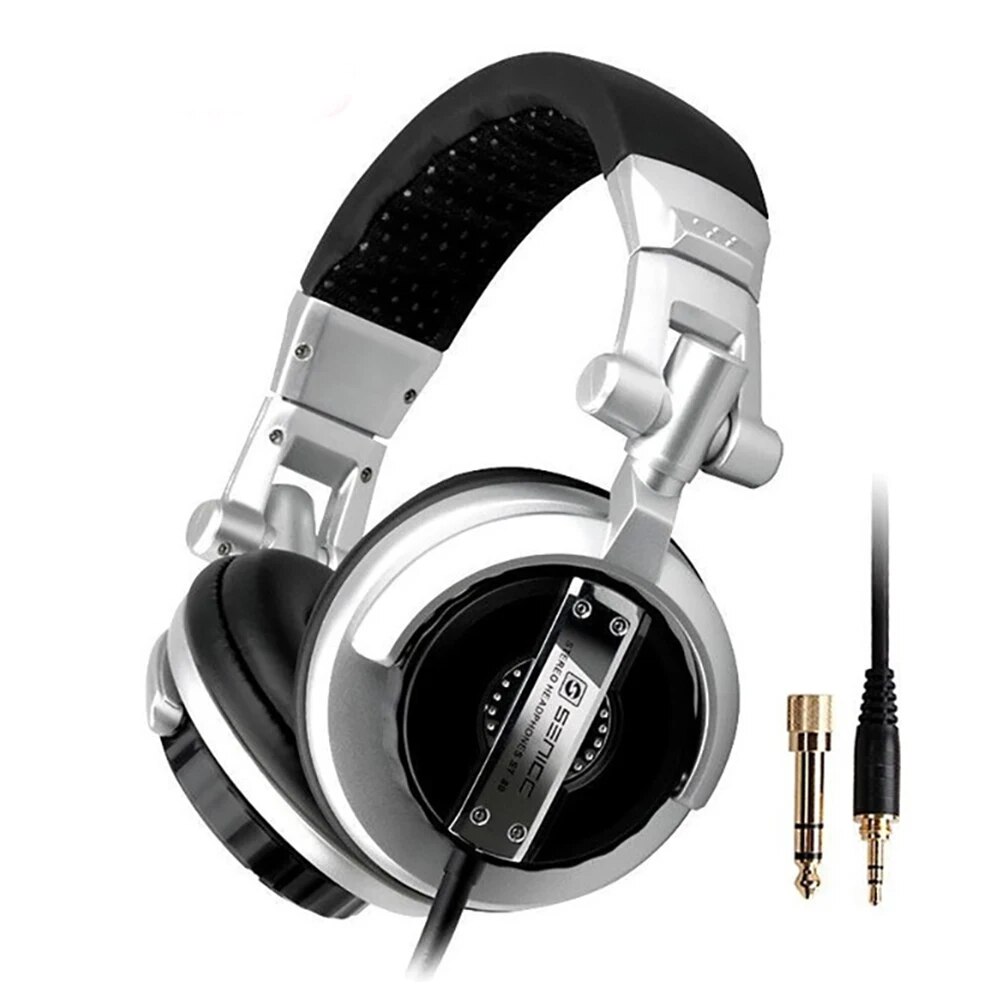 SENIC ST-80 Headphone 3.5mm DJ VR Room Recording Studio Direct ...