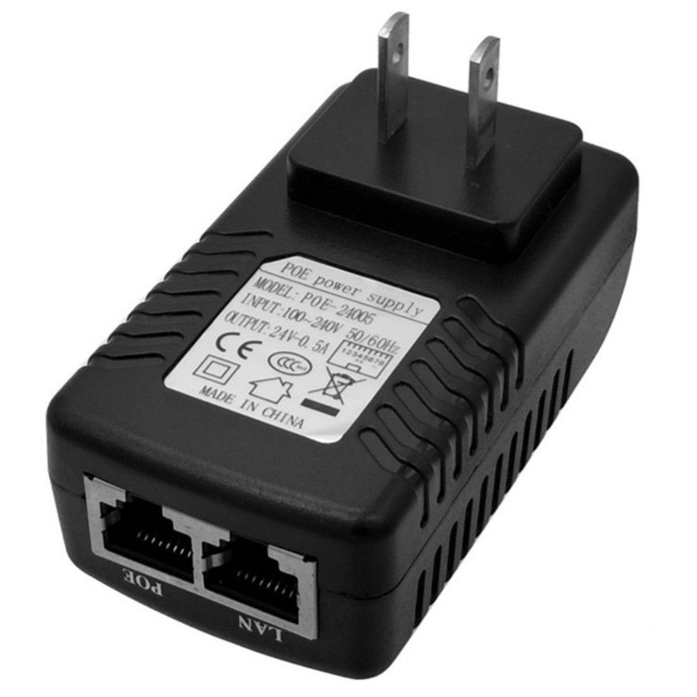 Plug and Play Wireless AP Bridge CCTV IP Camera POE Switch Adaptors ...