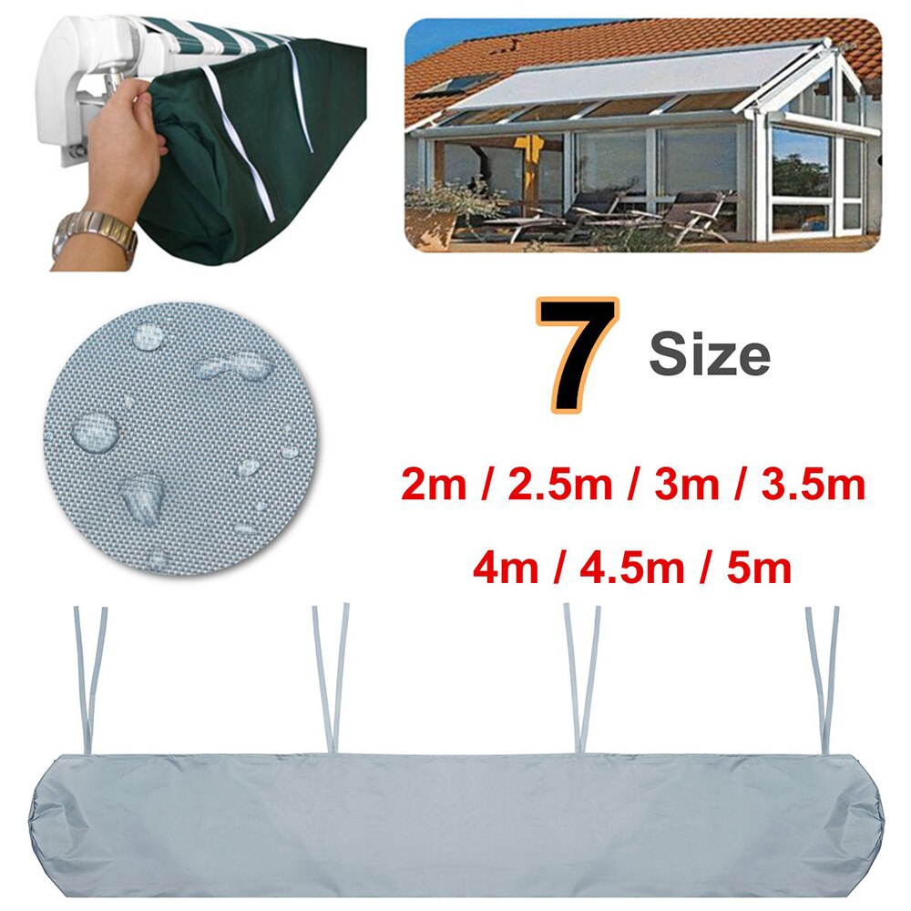 7 Sizes Patio Awning Protector Cover Patio Garden Rain Shed Storage Bag ...