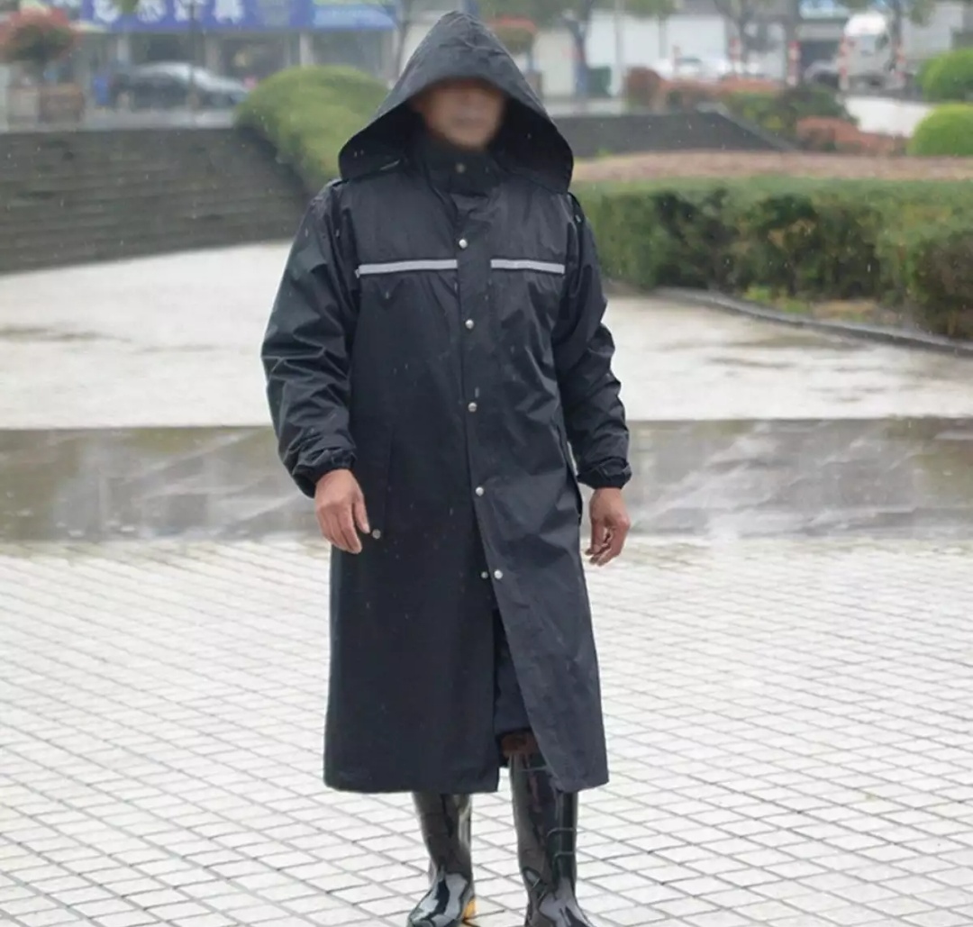 Biker one part hoddie system long coat for RAINWEAR and Multifunctional ...