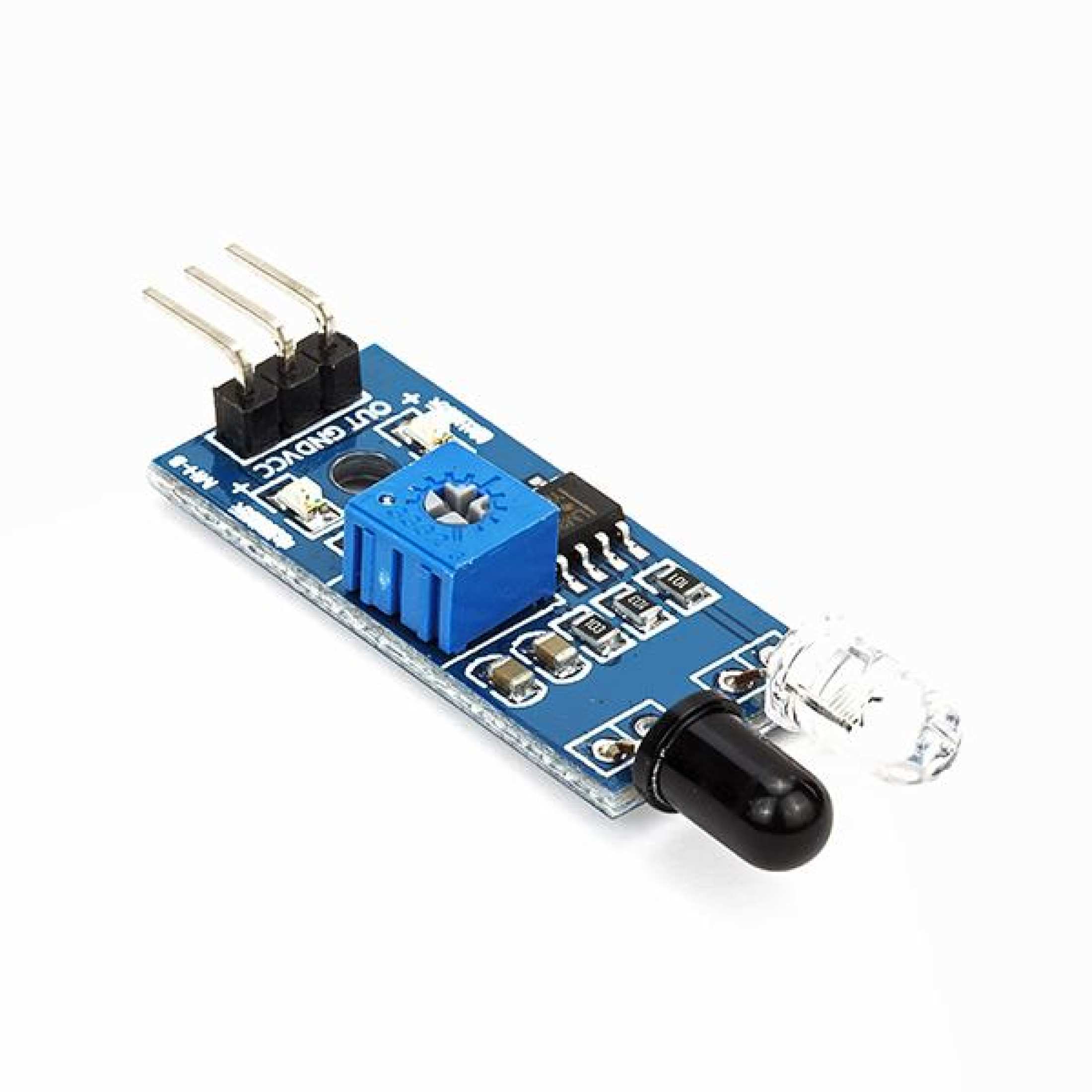 Infrared Obstacle Avoidance Sensor For Arduino Smart Car Robot | Daraz ...