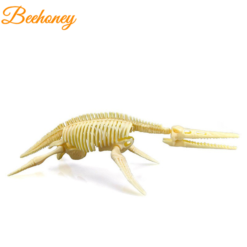 Diy Dinosaur Skeleton Model Toy Dinosaur Building Blocks Ornaments 3d ...