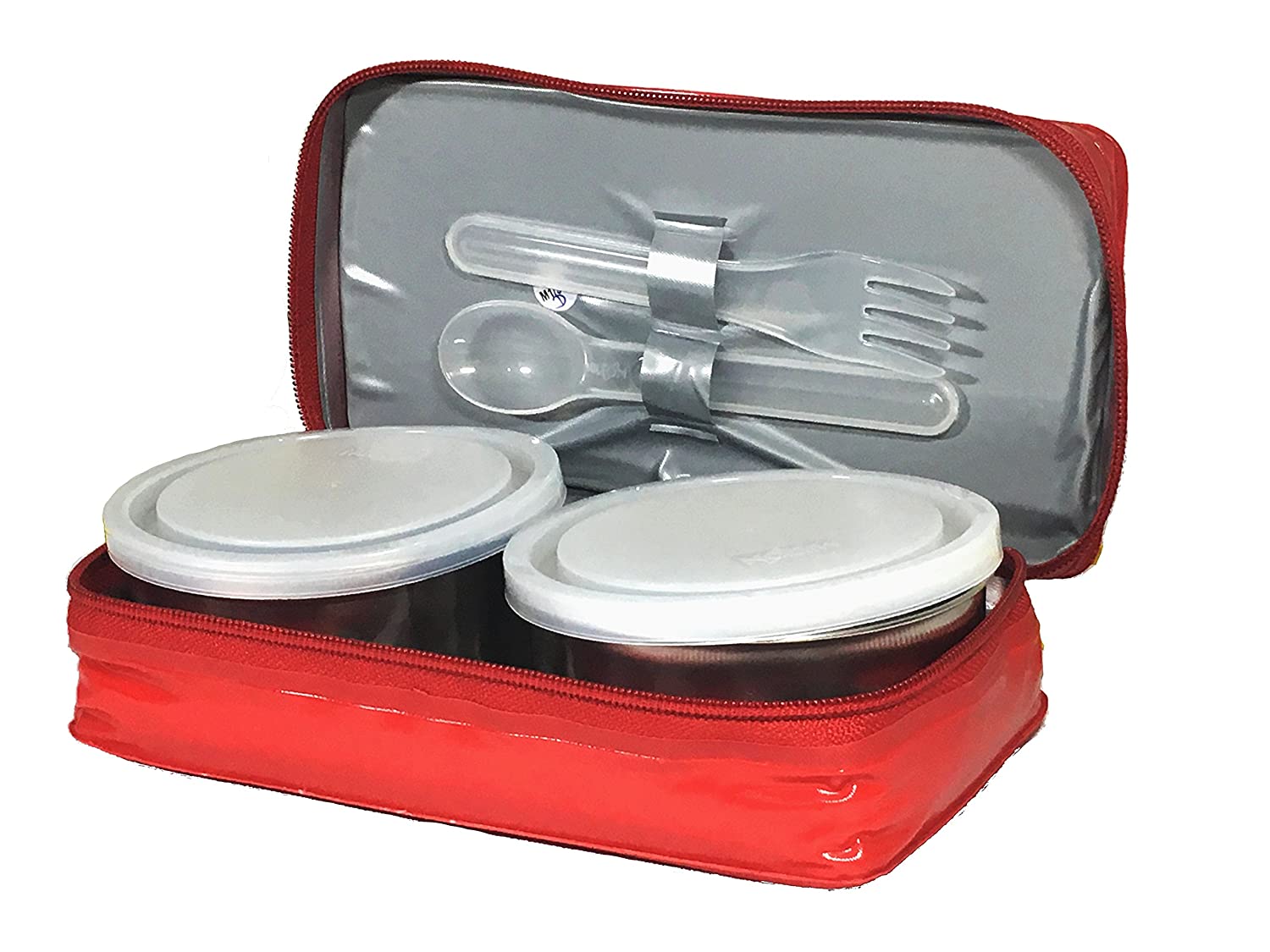 Milton Mini Lunch box 2 Container Stainless Steel | Daraz.com.bd