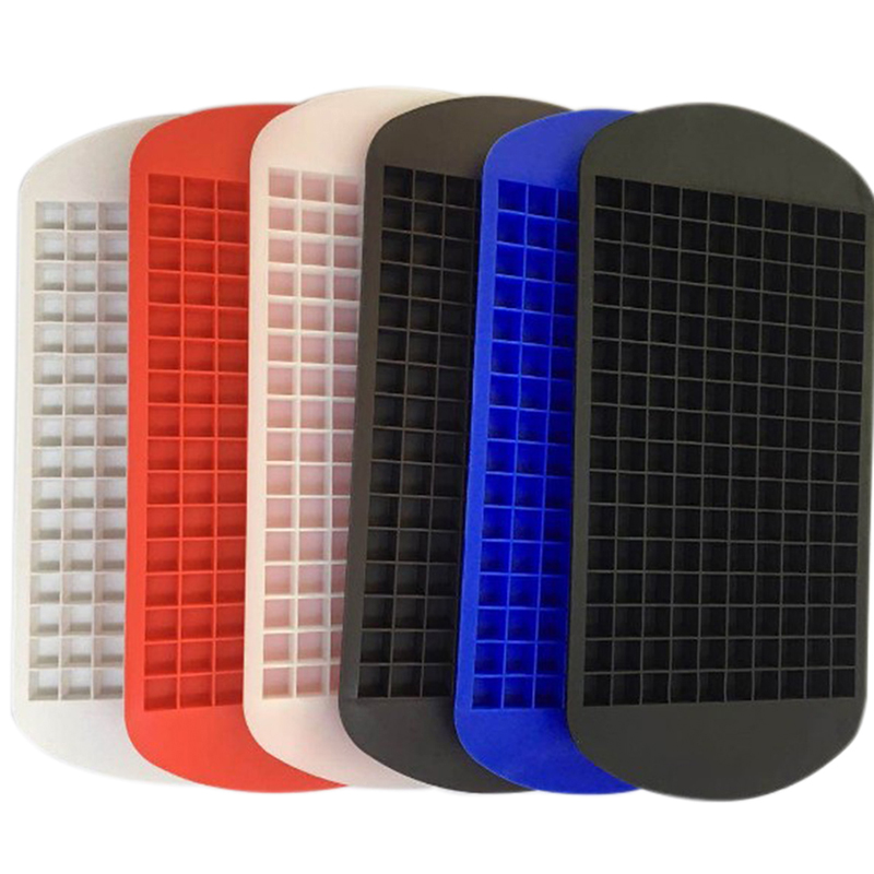 Ice Cube Tray 160 Grids 1X1cm Silicone Fruit Cube mold Small Ice Cube ...
