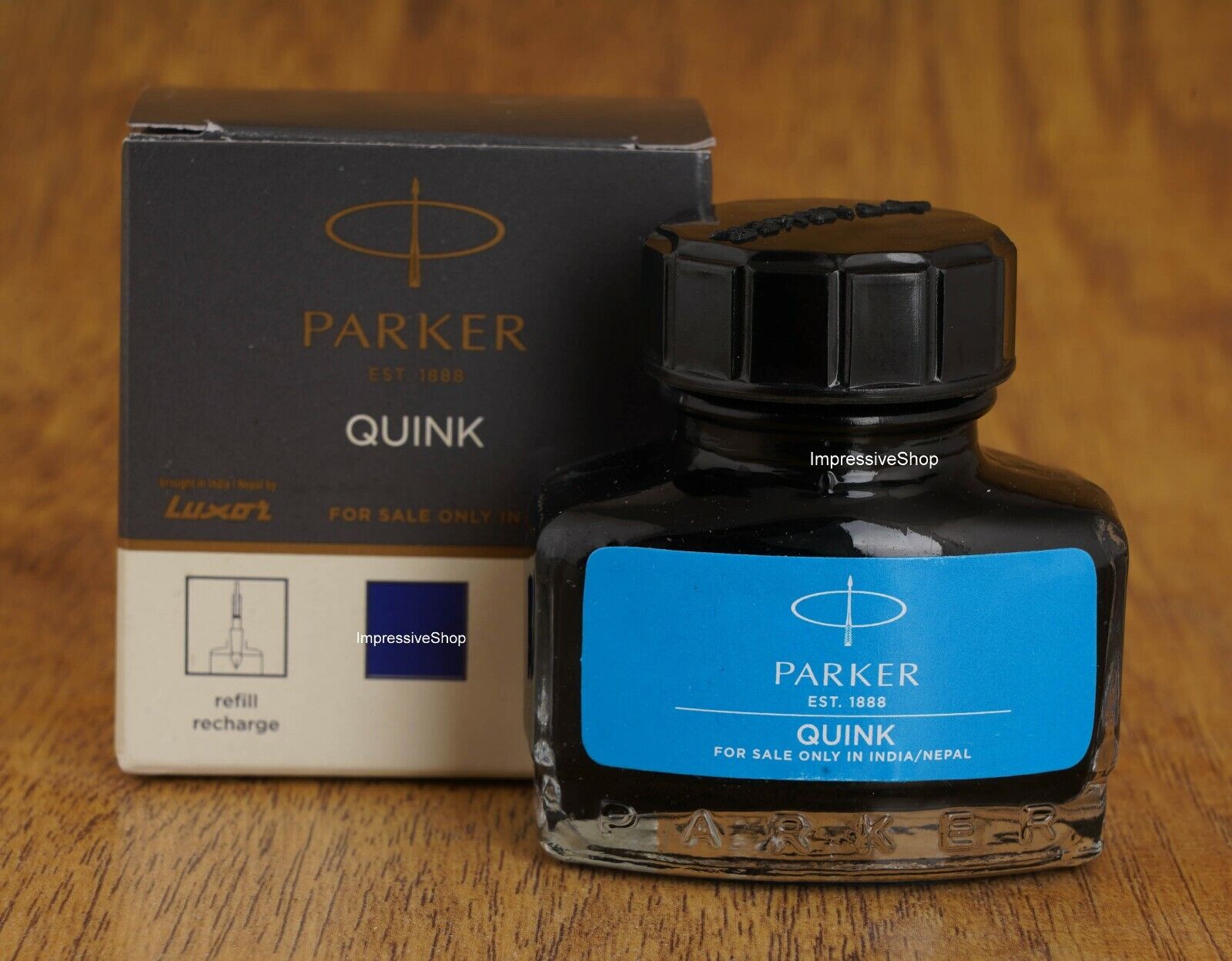 Parker Quink Fountain Pen Ink Bottle 30ml | Daraz.com.bd