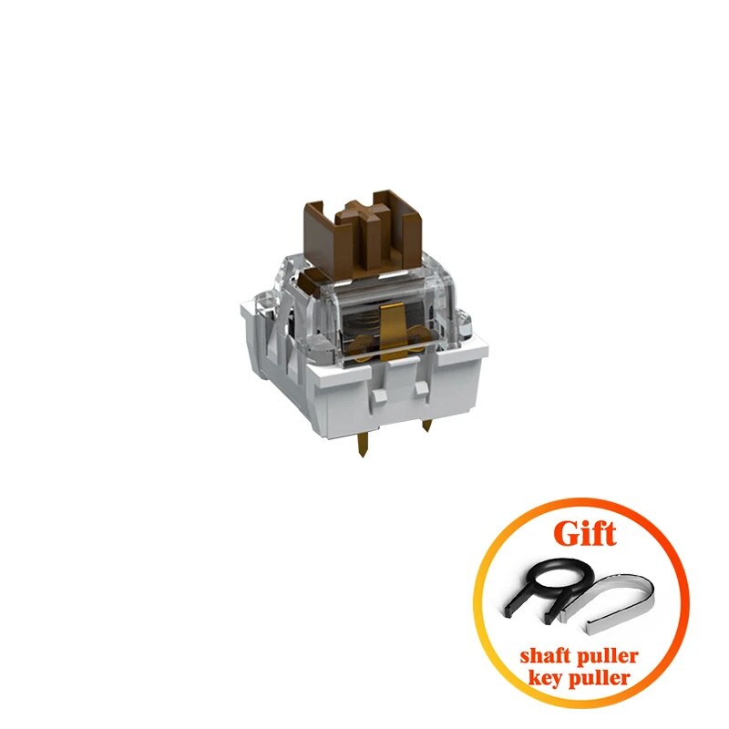 Dustproof 3Pin Switch Mechanical Keyboard Linear Tactile Silent Red ...