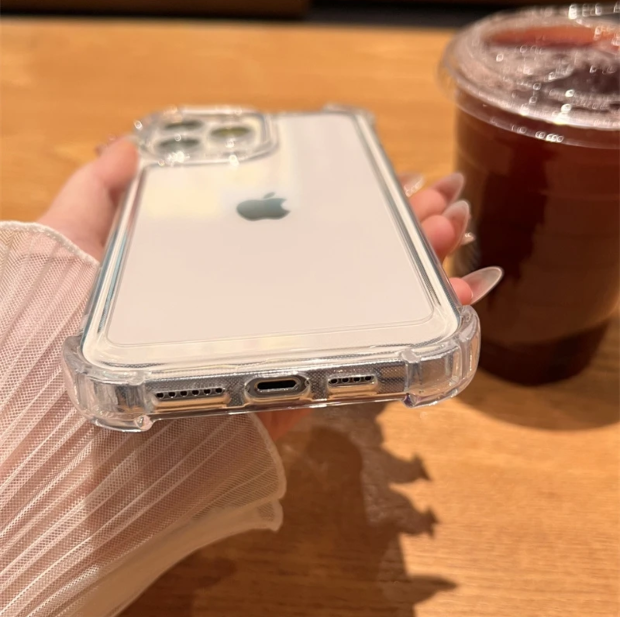 Iphone 12 pro Max Transparent case / Back Cover