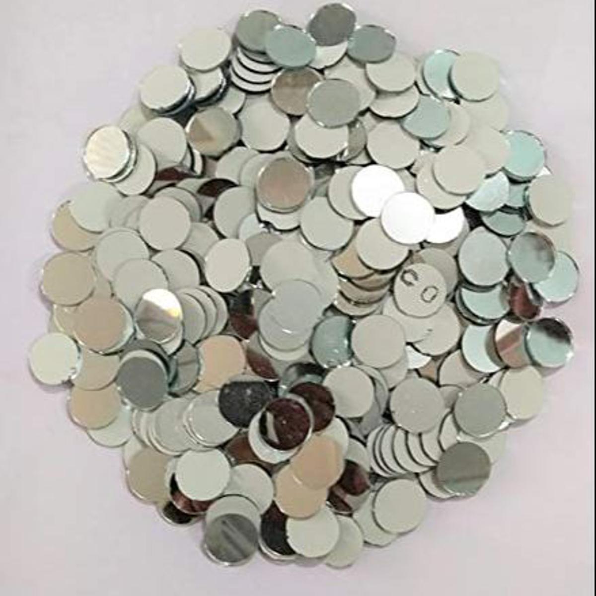 14mm (1.4 cm) Round Shape Mirror for Embroidery Works in Blouse ...