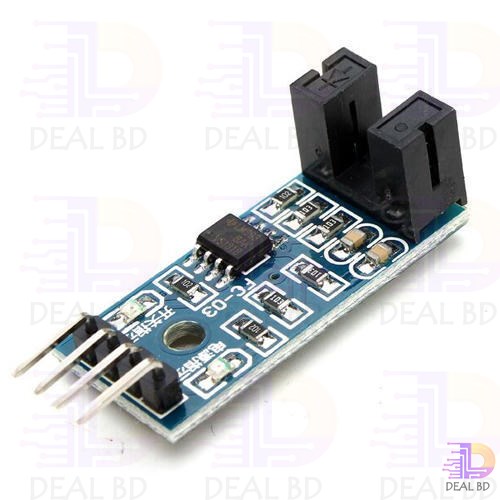 Speed Measuring Sensor Module LM393 Groove Motor Counter Coupler RPM ...