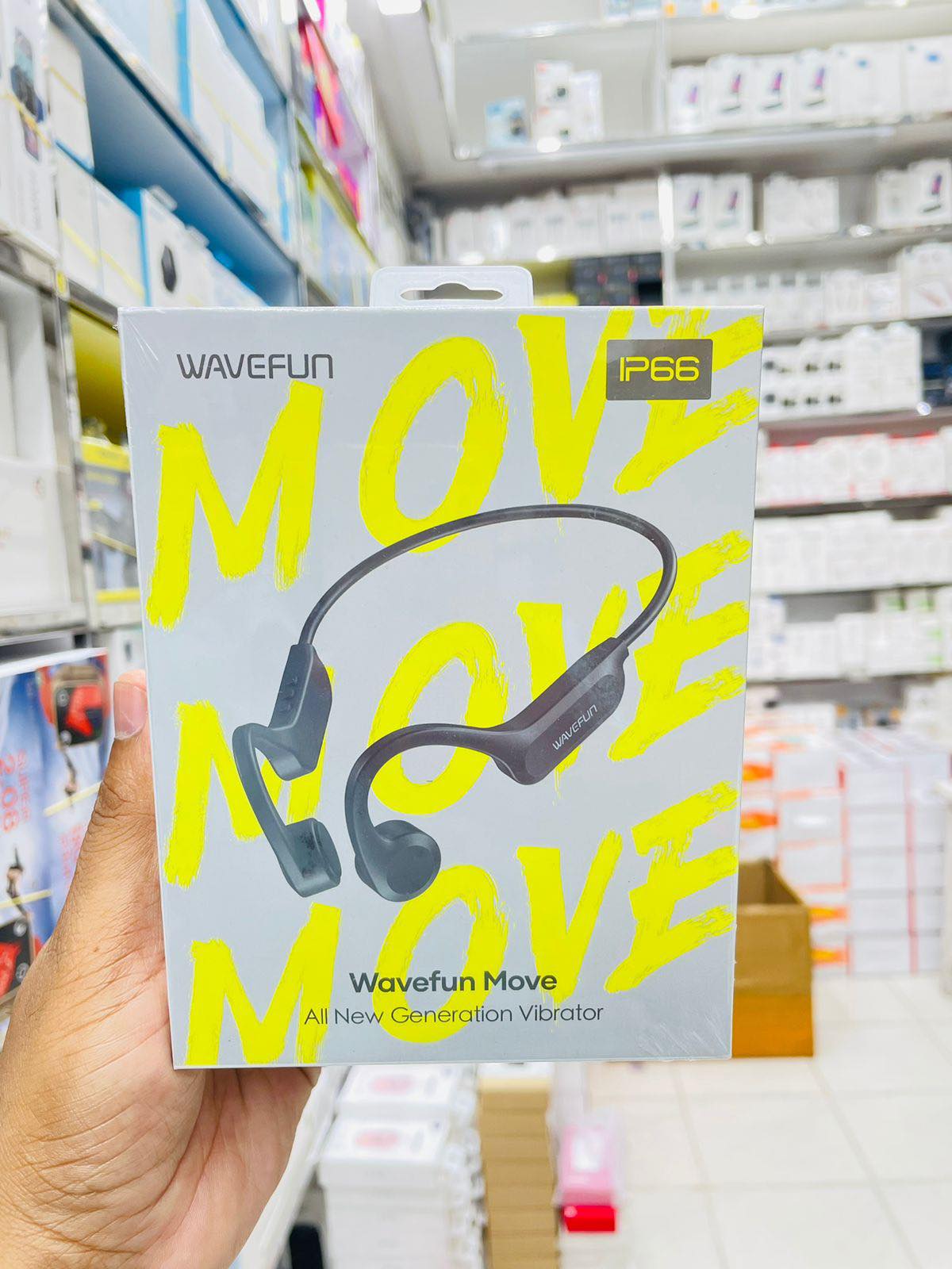 Wavefun Move Bluetooth Earphone Wireless Bone Conduction Headphones ...