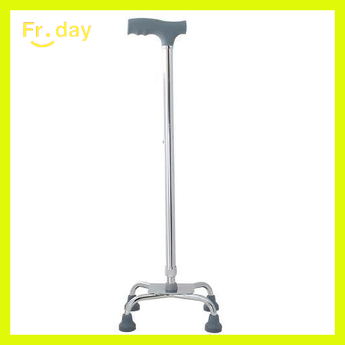 Stainless Steel Quad Cane Walking Stick,white colour. | Daraz.com.bd