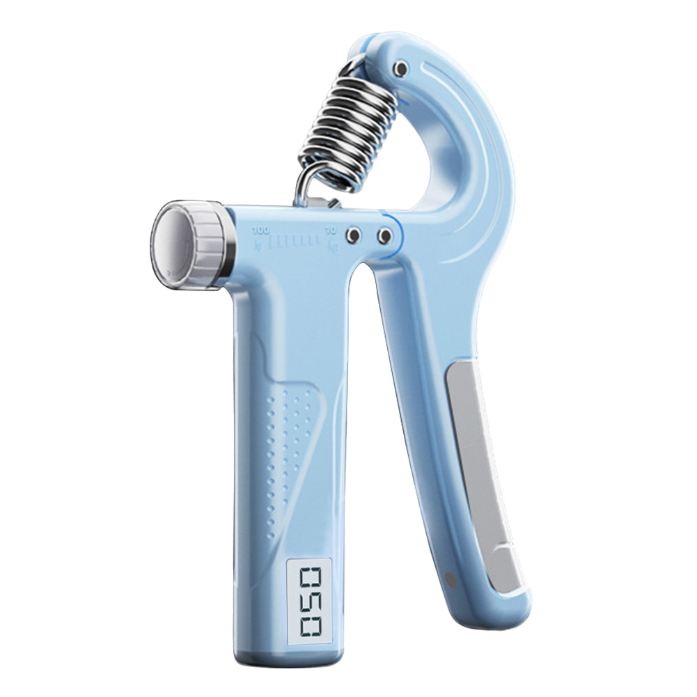 100KG Hand Grip Strengthener Adjustable Resistance with Counter Hand ...