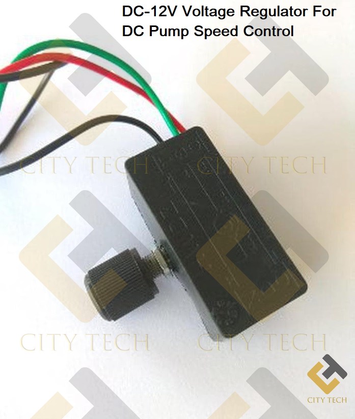 DC-12V Voltage Regulator For DC Pump Speed Control | Daraz.com.bd
