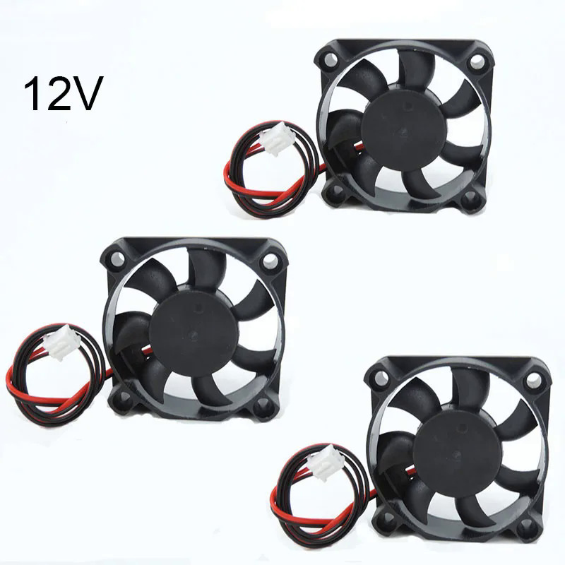 DC 5010 5V/12V/24v computer CPU cooler mini cooling fan 50mm small exhaust fan for 3D printer 2 ...