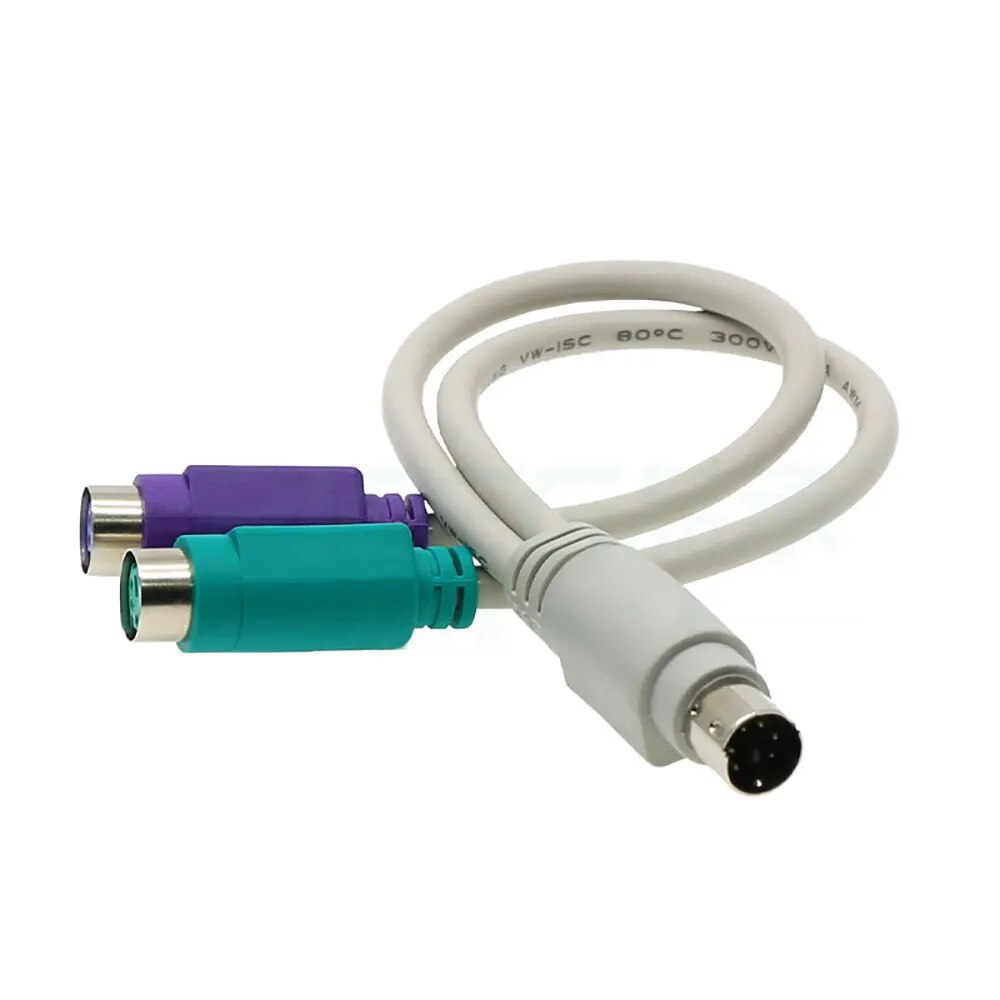 Cltgxdd motherboard PS2 PS/2 mouse keyboard splitter adapter cable 6 ...