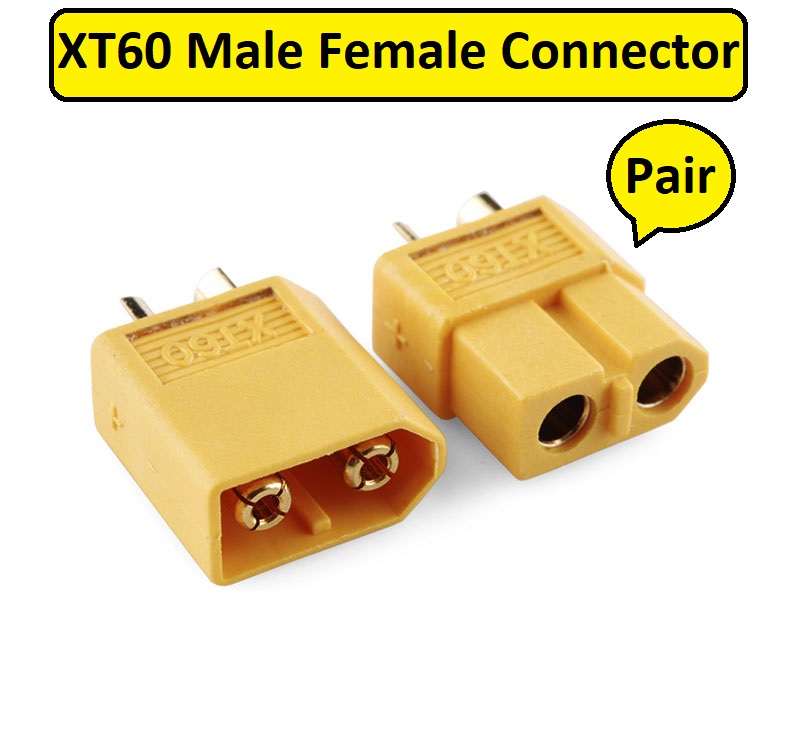 1Pair- XT60 XT-60 Male & Female Connector Plug Socket Charging Lipo ...