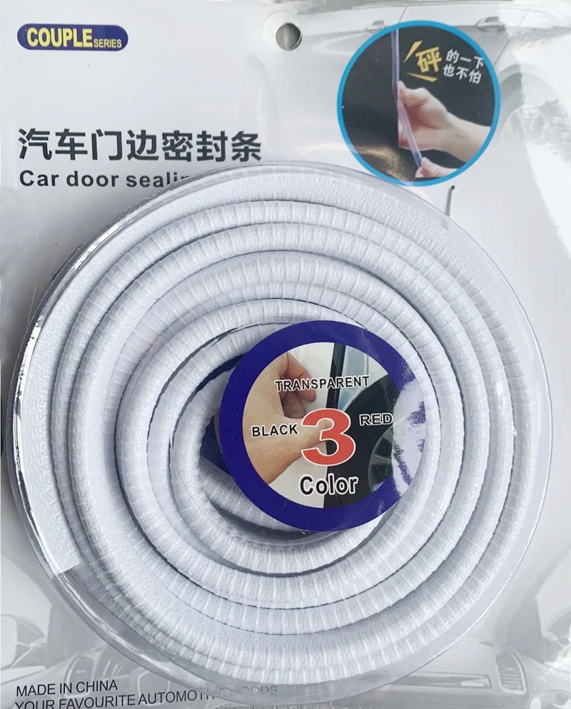 Car Universal Door Edge Rubber Scratch Protector 5M Moulding Strip ...