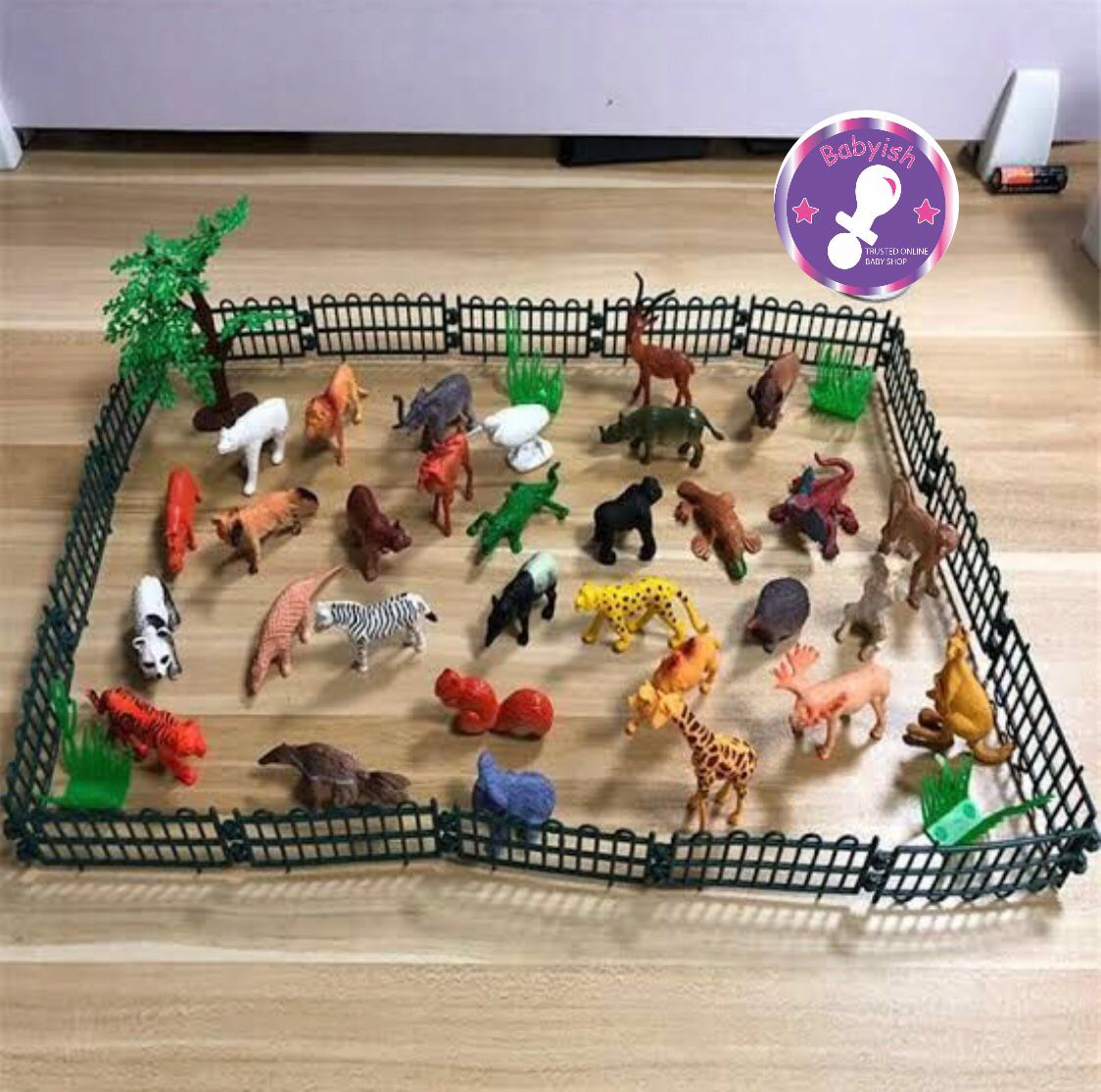 Mini Animal Zoo- Animal Play Sets More Than 25 Pieces - বাচ্চাদের খেলনা ...