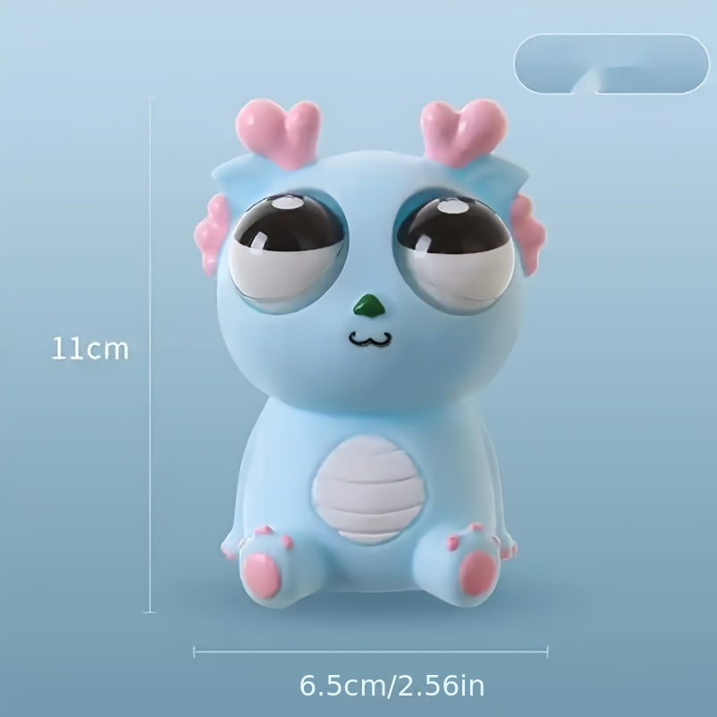 Stress Relief Toy Eye Popping Dragon Funny Eyeball Burst Toys Pop Out ...