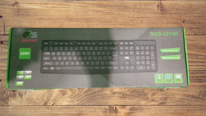 Gigasonic RGS-1214D USB Keyboard FOR ALL kinds of PCs, Laptop Supported ...