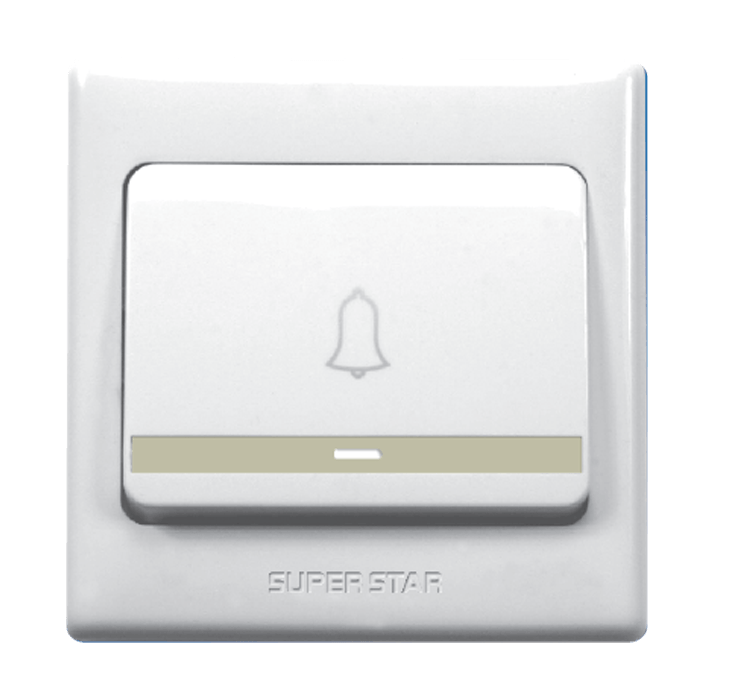 Super Star Rose Door Bell Push Calling Doorbell Electrical Wall Switch ...