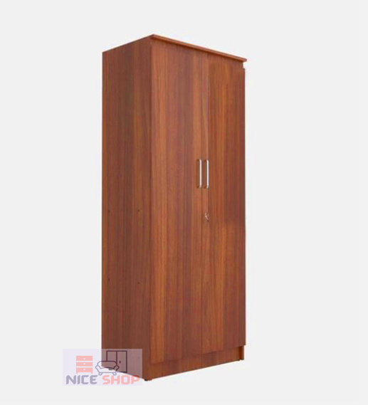 Teak Cherry 2 Door Almirah, Partex MDF Laminated Board Secure big size ...