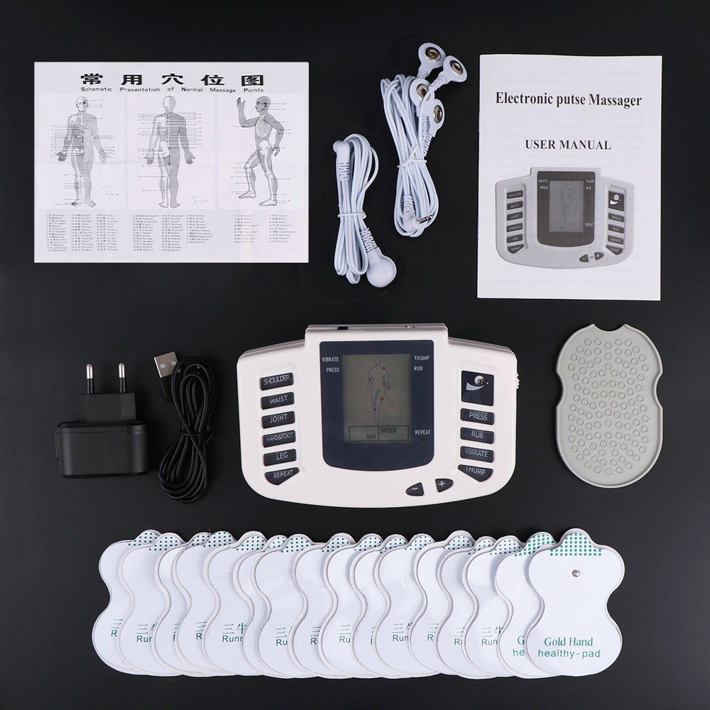 Tens Unit Muscle Stimulator Ems Muscle Stimulation Physiotherapy Devices Back Neck Foot Hand Leg ...