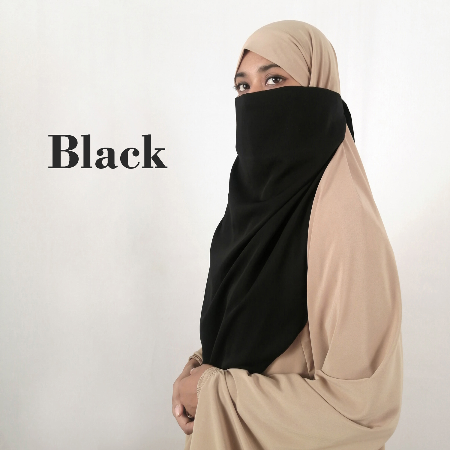 Cheery One Part Muslim Half niqab for women - Hijab Collection | Daraz ...