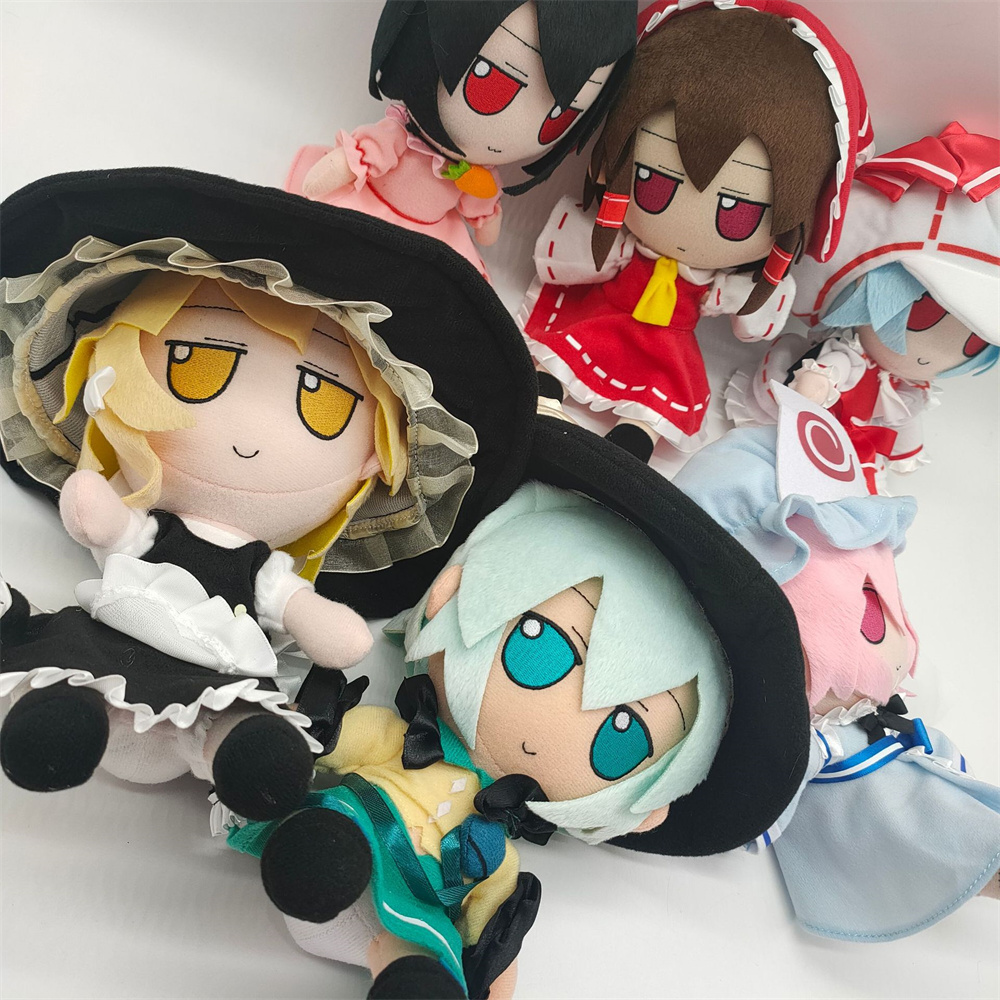 TouHou Project Fumo Plush Toy Sealed Club Lolita Stuffed Doll Plushie Figure Hakurei Reimu ...
