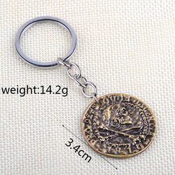 XM anime PS4 Game Uncharted 4 Keychain Men Rope Chain Necklace Jewelry ...