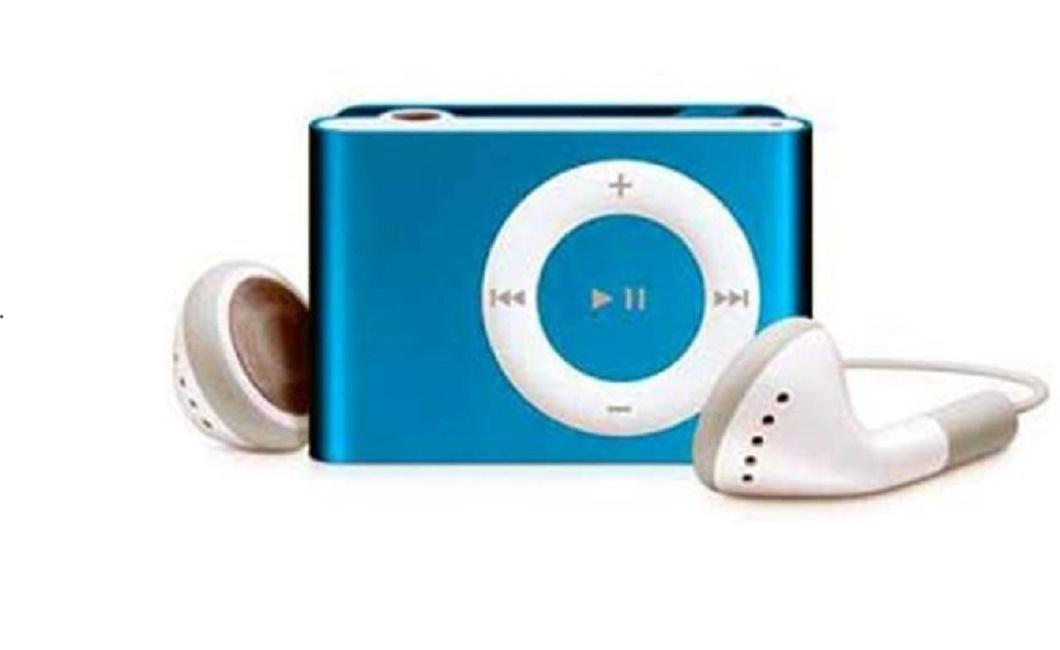Mini Metal Clip MP3 Player -Navy Blue | Daraz.com.bd
