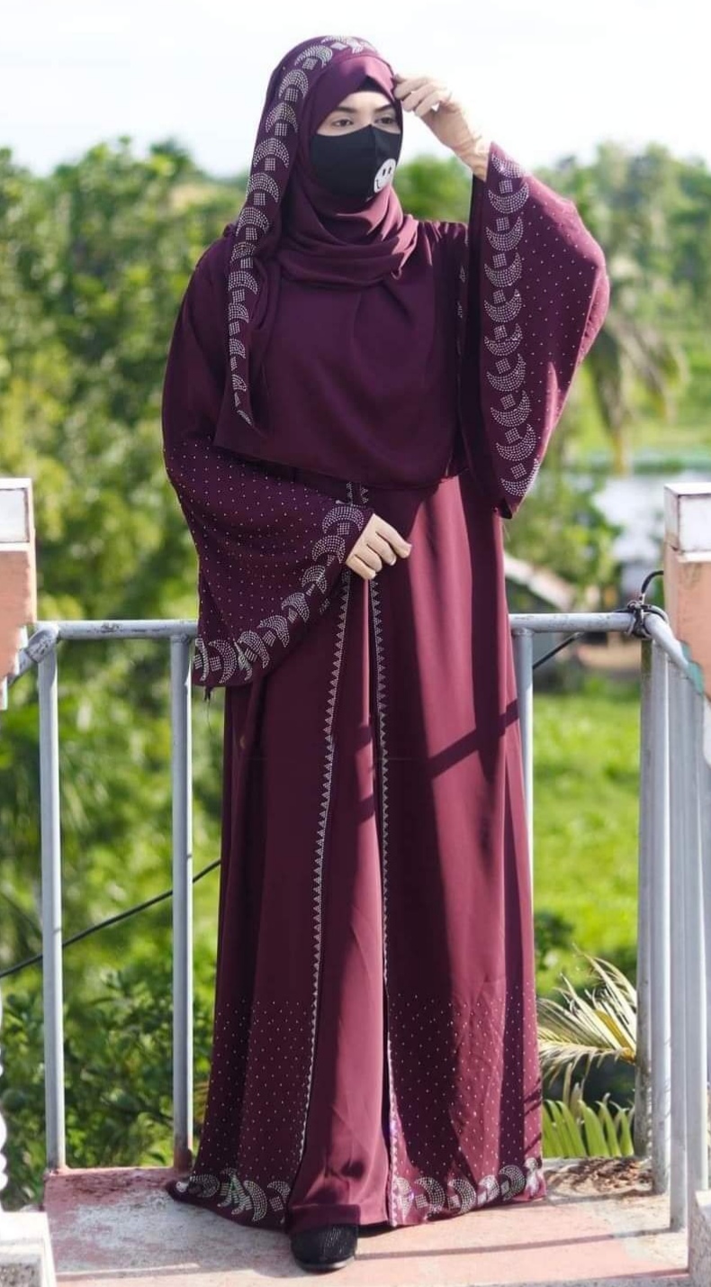 Explore Our Exclusive Collection: Dubai Cherry Fabric Abaya Borka ...