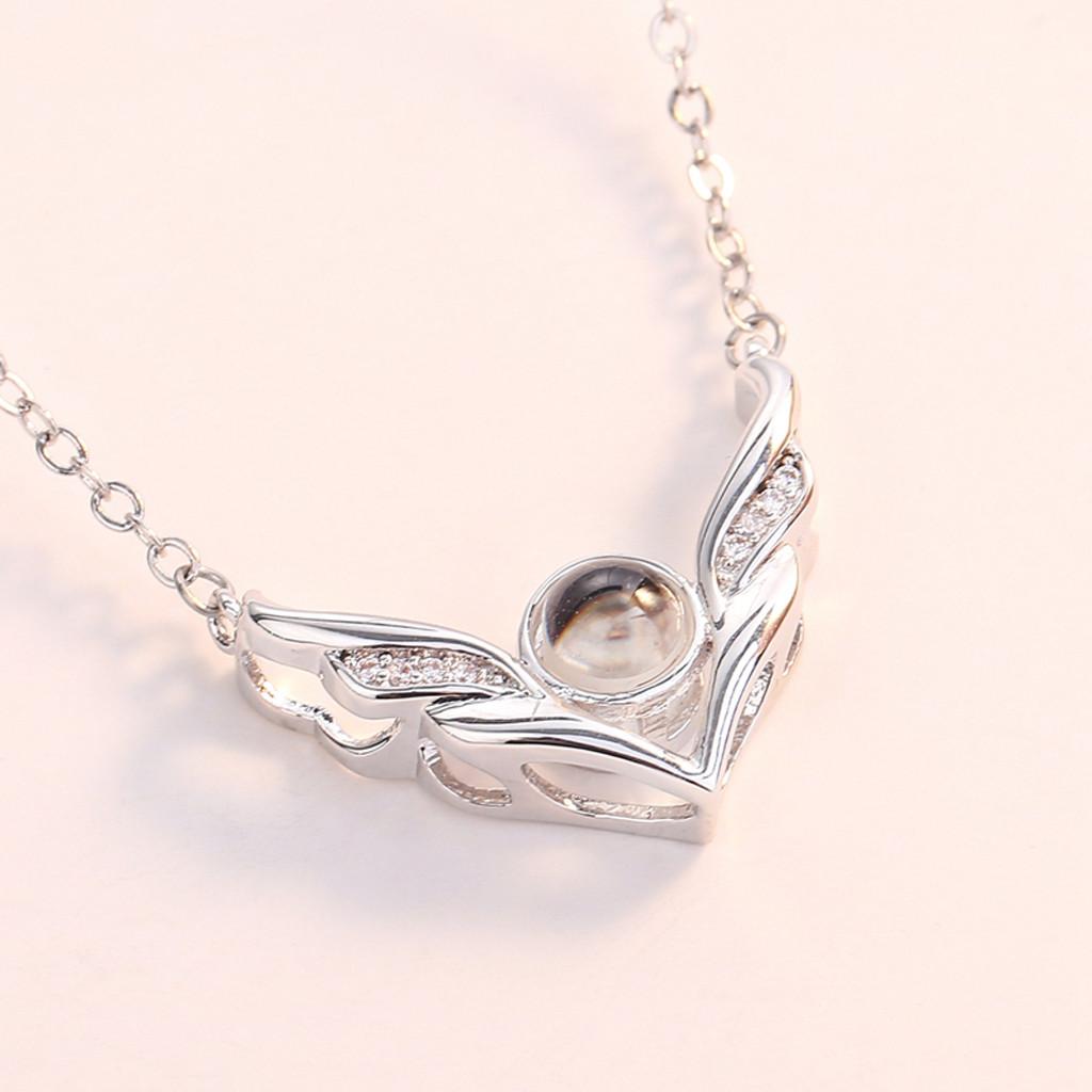 【Beiver Jewelry Store 】New 100 Languages I Love You Present Memory ...