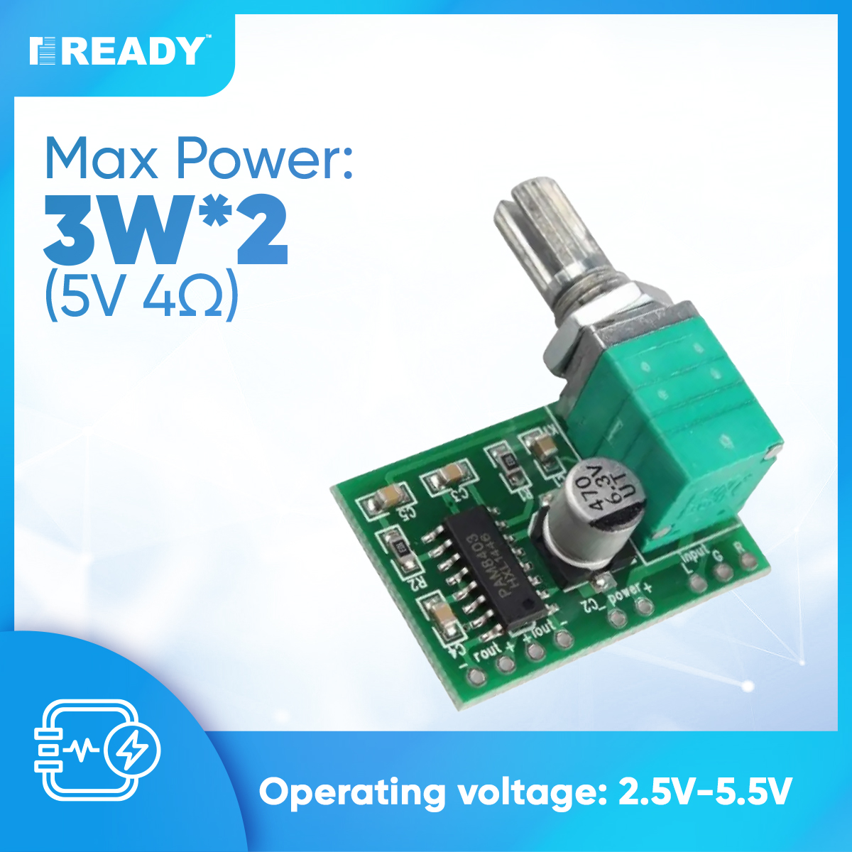 PAM8403 Amplifier with Volume Control | Daraz.com.bd